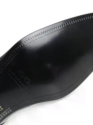 Corneliani Brushed Leather Derby Shoes