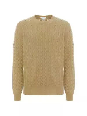 Malo Cable-knit Sweater - Neutrals