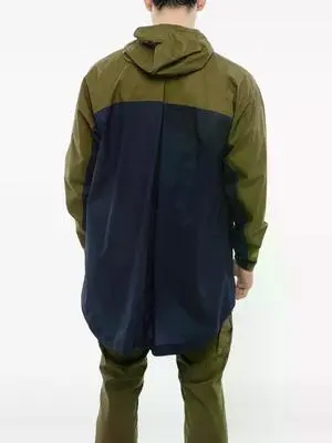 Woolrich Two-tone Hooded Jacket - Green