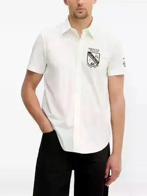AERONAUTICA MILITARE Logo-patch Short-sleeve Shirt