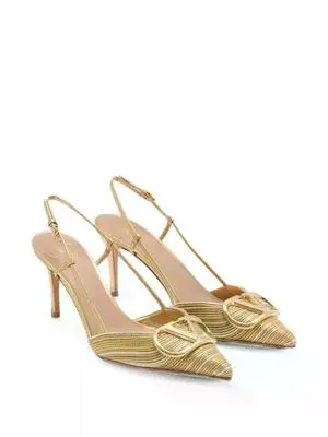 Valentino Garavani Vlogo Signature Slingback Sandals