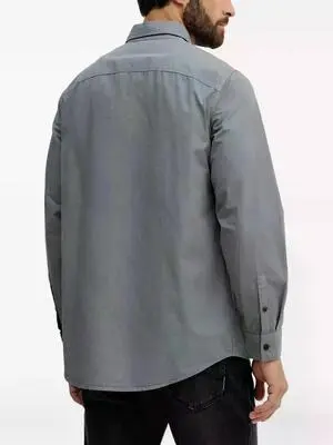 Armani Exchange Ripstop Flap-pocket Shirt