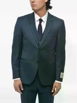 Corneliani Three-piece Wool Suit - Blue