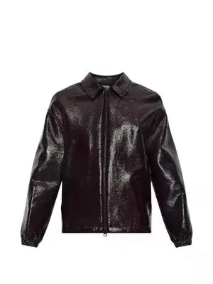 COURREGES Vinyl Bomber Jacket - Purple