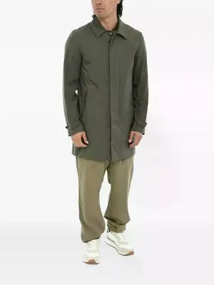 Woolrich Concealed-closure Single-breasted Coat