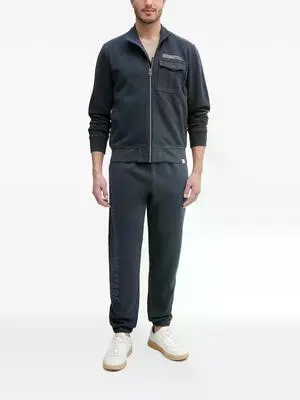 AERONAUTICA MILITARE Zip-up Logo-patch Sweater