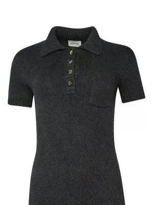 Khaite Nehra Ribbed-knit Mini Dress