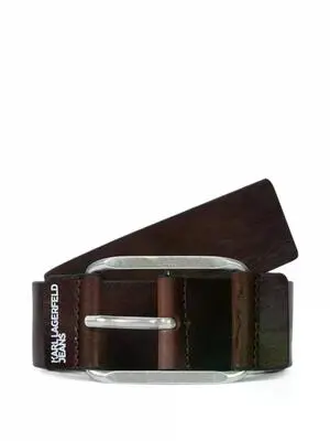 Karl Lagerfeld Leather Belt - Brown