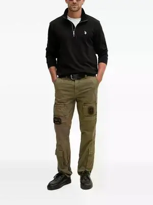 AERONAUTICA MILITARE Patch-detail Cargo Pants