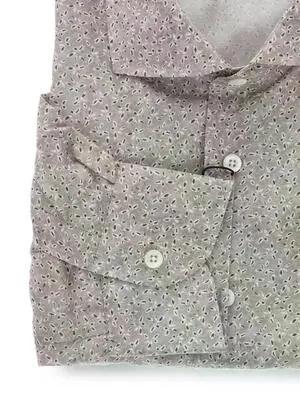 Corneliani Patterned Silk-blend Shirt