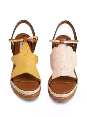 Zimmermann Starfish Shell-patch Espadrilles