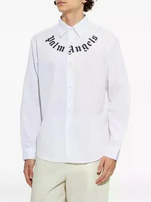 Palm Angels Logo-print Shirt