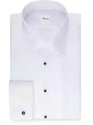 STENSTROMS Plaza Pleated-front Tuxedo Shirt