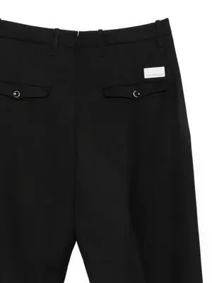 NINE:INTHE:MORNING Kai Pleated-front Tailored Trousers