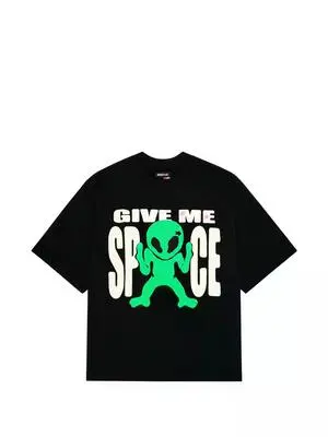 BROKEN PLANET Give Me Space Graphic-print T-shirt - Black