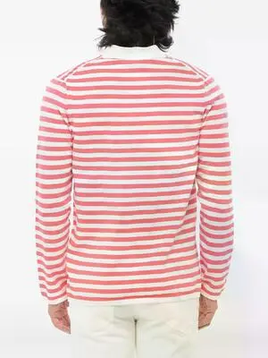 Comme Des Garçons Striped V-neck Cardigan