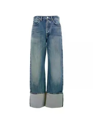AGOLDE Liberty Turn-up Cuff Jeans - Blue