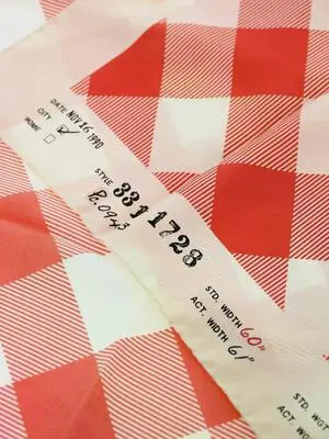 Woolrich Buffalo Check Silk Scarf - Red