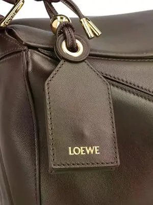 Loewe Small Puzzle Bag In Nappa Lambskin - Brown