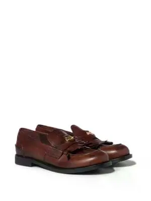 Miu Miu Leather Loafers