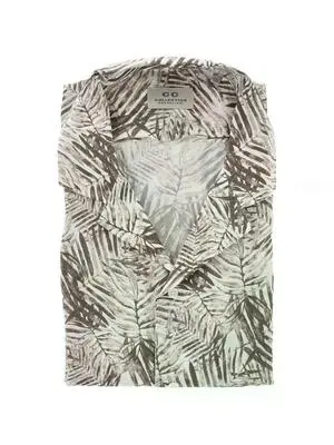 Corneliani Botanical-print Shirt