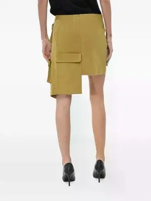 Off-White Asymmetric Cargo Skirt