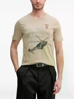 Aeronautica Militare Embroidered T-shirts For Men