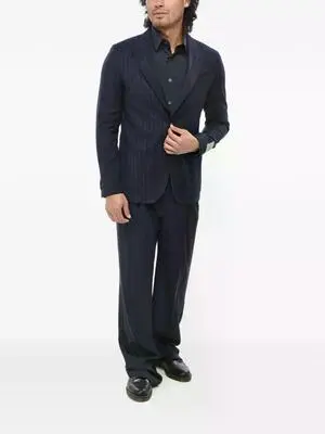 Corneliani Pinstriped Peak-lapel Blazer