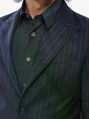 Corneliani Pinstriped Peak-lapel Blazer