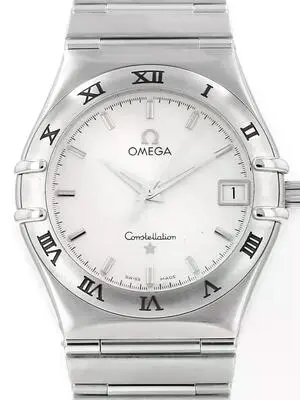 OMEGA OMEGA Constellation 33mm Watch With White Dial And Stainless Steel Bracelet