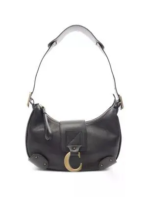 Chloé Calf Leather Grained Texture Shoulder Bag