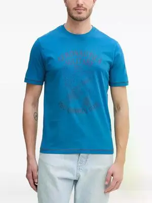 AERONAUTICA MILITARE Logo-print Short-sleeve T-shirt - Blue