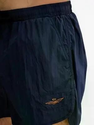 AERONAUTICA MILITARE Logo-patch Drawstring Swim Shorts