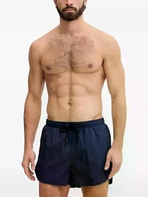AERONAUTICA MILITARE Logo-patch Drawstring Swim Shorts