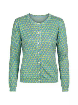 IN BED WITH YOU Knitted Print Cardigan