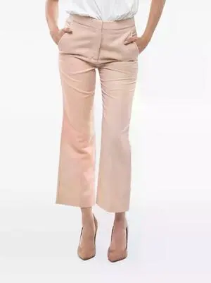 Stella McCartney Carlie Cropped-fit Trousers - Pink