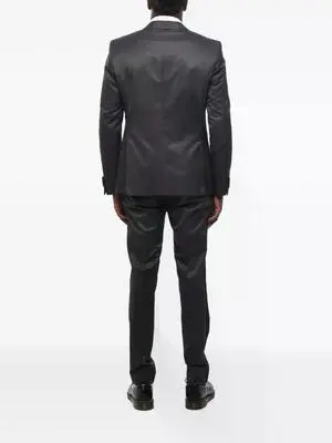 Corneliani Satin-detail Wool-blend Suit