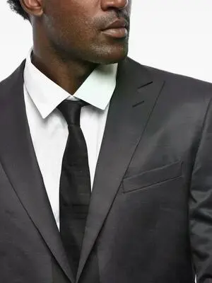 Corneliani Satin-detail Wool-blend Suit