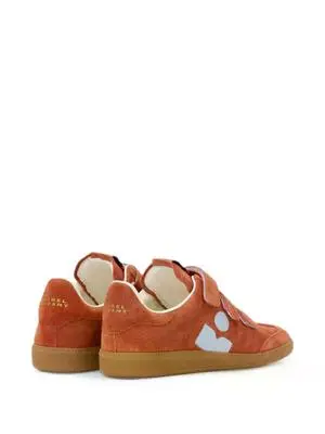Isabel Marant Étoile Beth Calfskin Suede Low-top Sneakers