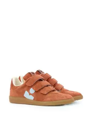 Isabel Marant Étoile Beth Calfskin Suede Low-top Sneakers