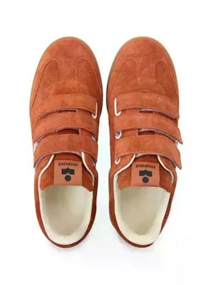 Isabel Marant Étoile Beth Calfskin Suede Low-top Sneakers