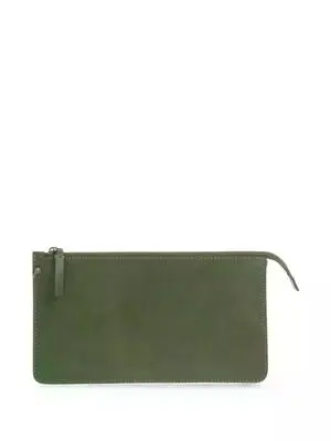 Il Bisonte Logo-debossed Leather Cardholder
