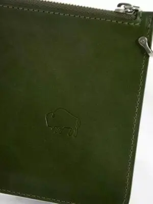 Il Bisonte Logo-debossed Leather Cardholder