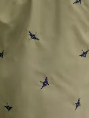 AERONAUTICA MILITARE Embroidered Drawstring Swim Shorts