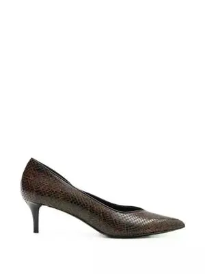 Isabel Marant Étoile Pamely Python-effect Leather Pumps - Brown