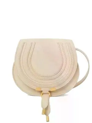 Chloé Chloé Marcie Small Saddle Bag Neutrals