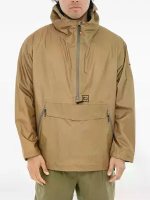 Woolrich Half-zip Hooded Jacket - Neutrals