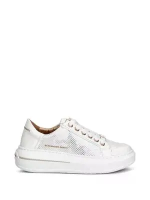 ALEXANDER SMITH Lancaster Logo-plaque Sneakers - White