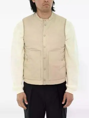 Woolrich Quilted Sleeveless Gilet - Neutrals