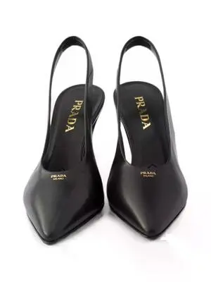 Prada Leather Slingback Pumps